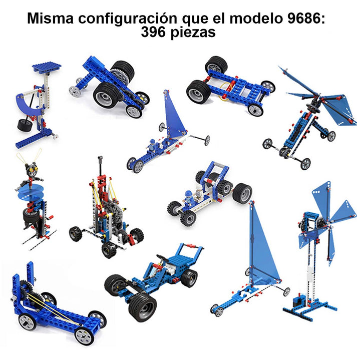 Juguete educativo y de control remoto, compatible con LEGO, robot prog ...